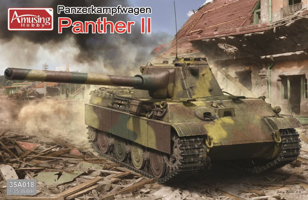 Amusing Hobbies 1/35 Panzerkampfwagen Panther II (35A018) – Monster ...