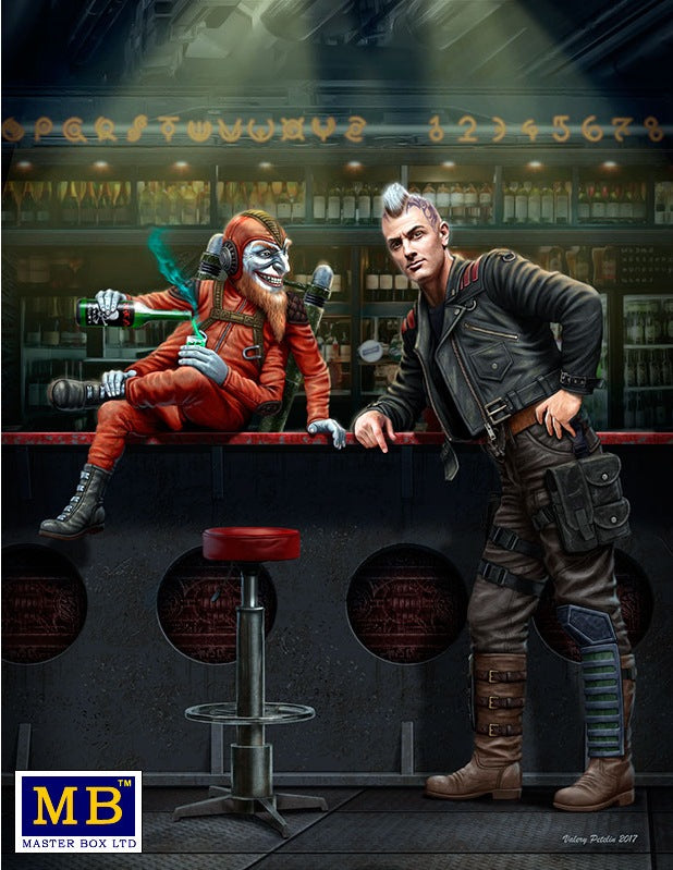 Master Box Ltd 1/24 At The Edge of The Universe. Strange Company's adv ...