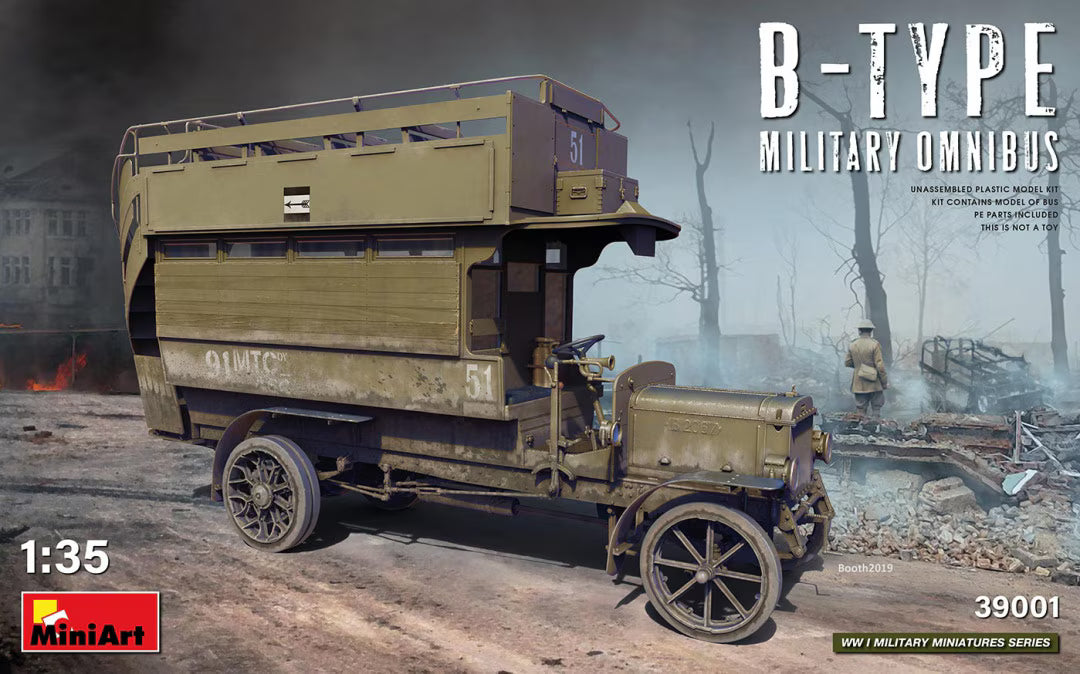 MiniArt 1/35 AEC B-type Military Omnibus (39001) – Monster Models and Games