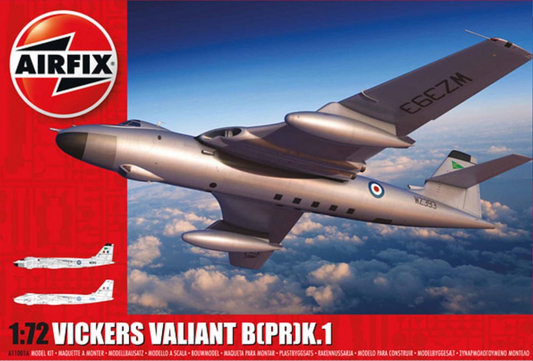 Airfix 1/72 Vickers Valiant B(PR)K.1 (A11001A) – Monster Models and Games
