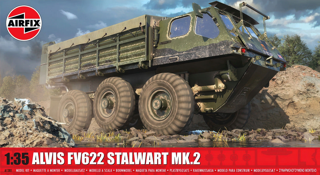 Airfix 1/35 Alvis FV622 Stalwart Mk.2 (A1381) – Monster Models and Games