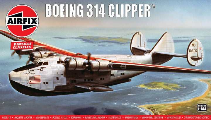 Airfix 1/144 Vintage Classic Boeing 314 Clipper (A04172V) – Monster ...