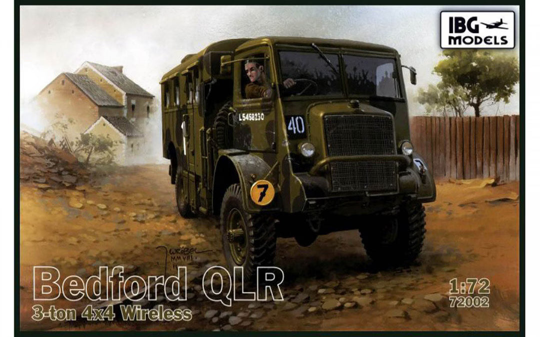 IBG 1/72 Bedford QLR 3-ton 4x4 Wireless (72002) – Monster Models and Games