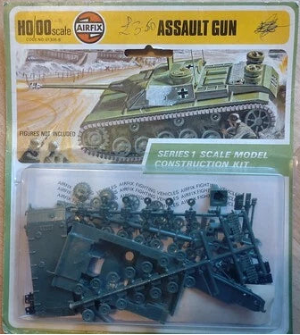 Airfix HO/OO 1/76 Assault Gun (01306-8) – Monster Models and Games