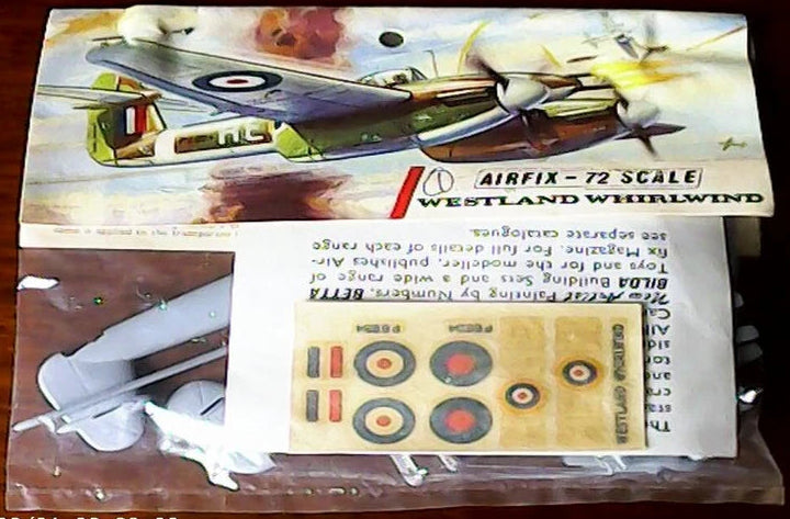 Airfix 1/72 Westland Whirlwind Mk.I (99) – Monster Models and Games