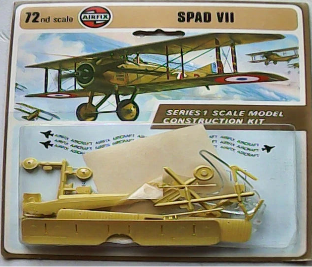 Airfix 1/72 SPAD VII (01049-8) – Monster Models and Games