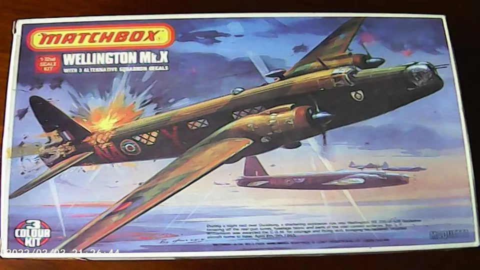 Matchbox 1/72 Wellington Mk. X (PK-402) – Monster Models and Games